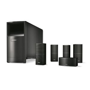 bose acoustimass 10 series v home theater speaker system, black