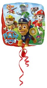 anagram international hx paw patrol packaged party balloons, multicolor (3017901.0)