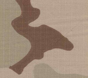 3 color day desert"desert storm" camouflage fabric ny/co ripstop 65" by the yard