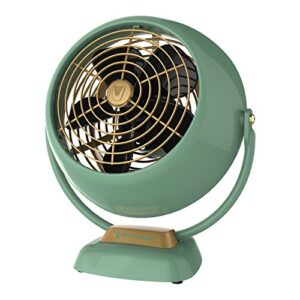 vornado vfan jr. vintage air circulator fan, green