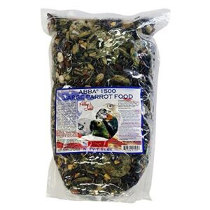 abba 1500 bird foods large parrot food 5lbs