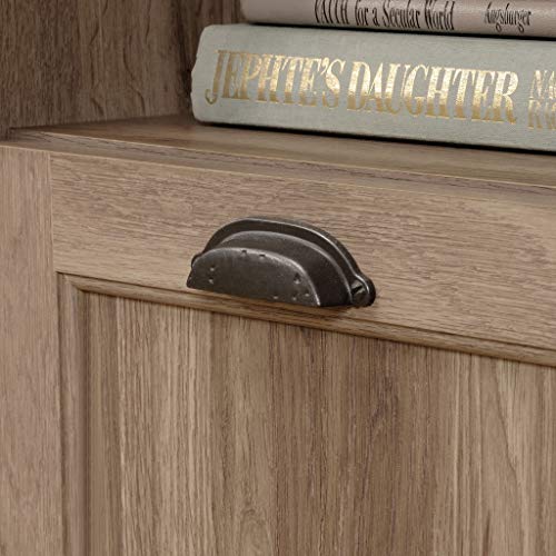 Sauder Barrister Lane L-Desk, Salt Oak finish