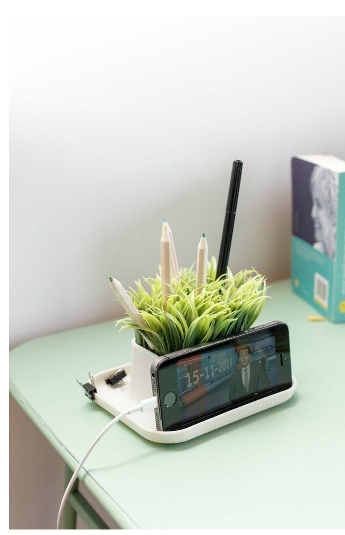 Kikkerland Potted Pen Phone Stand (SC25)