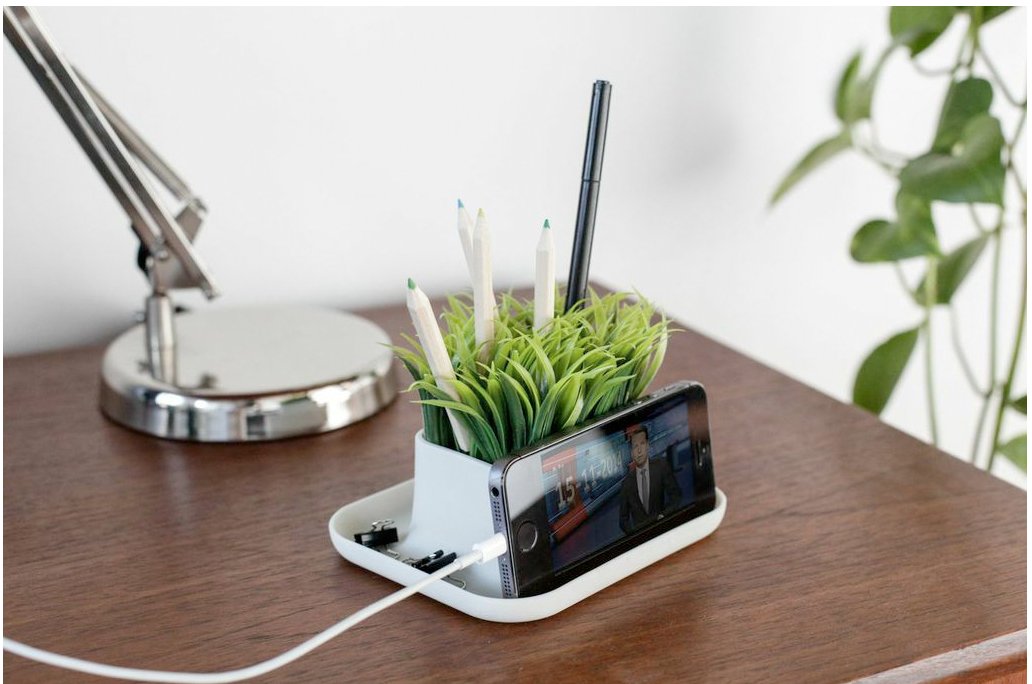 Kikkerland Potted Pen Phone Stand (SC25)