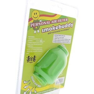 Smoke Buddy Personal Air Purifier Cleaner Filter Removes Odor - Lime Green