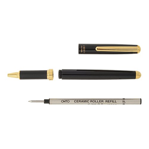 オート Auto CB-10NBL-BK Rollerball Pen, Liberty, Black