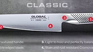 Global GS-90 5" Hollow Ground Santoku Knife