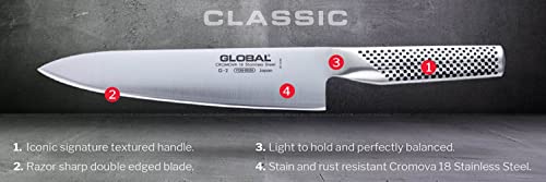 Global GS-90 5" Hollow Ground Santoku Knife