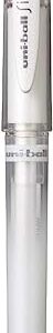 Uni-Ball Signo Broad Point Gel Impact Pen White Ink-1.0mm Value Set of 5