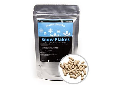 GlasGarten Shrimp Snacks Snow Flakes 30g