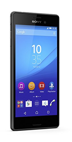 SONY Xperia M4 Aqua E2303 8GB Black Factory Unlocked IP68 4G/LTE Cell Phone