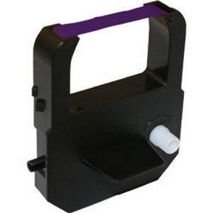 time clock ribbon for lathem 100e, 900e, 1000e, 1500e, 1600e, 5000ep, 7000e, 7500e, lt5000 (purple, 3 pack)