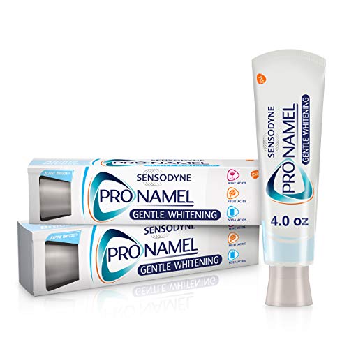 Sensodyne Pronamel Gentle Teeth Whitening Enamel Toothpaste for Sensitive Teeth, to Reharden and Strengthen Enamel - 4 Ounces (Pack of 2)