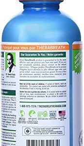 TheraBreath Dentist Recommended Fresh Breath Oral Rinse - Icy Mint Flavor, 16 Fl Oz (Pack of 2)