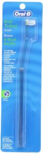 oral-b end-tufted denture toothbrush