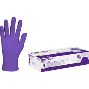 Halyard Purple Nitrile Exam Gloves, Ambidextrous, Nitrile, XL, Purple (Box of 90)