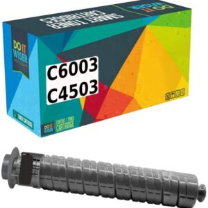 Do it Wiser Compatible Printer Toner Cartridge Replacement for Ricoh 841849 for use in Ricoh MP C6003 MP C4503 MP C5503 MP C6004 (1Pack - Black)