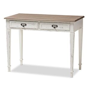 baxton studio chr4vm/m b-ca desk, 30.2" x 39.5" x 19.75", white