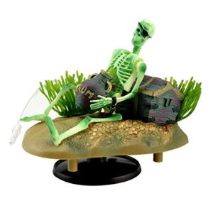 saim aquarium decorations, drunken pirate skeletons live action fish tank ornaments