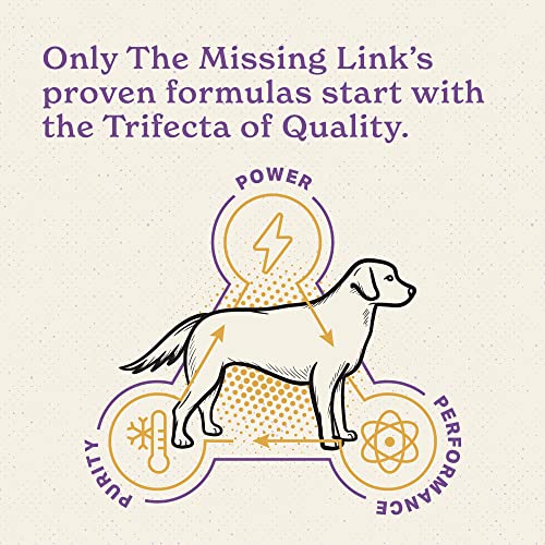 The Missing Link Senior Dog Supplement 1lb Bag - Powerful Powder Supports Bones, Joints, Skin, Coat, Heart, Eyes, Memory & Cognition