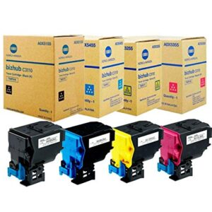 Konica Minolta TNP50 Standard Yield Toner Cartridge Set