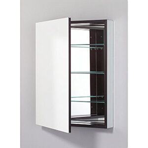 Robern PLM2430GLE Polished Edge, Classic Gray Interior, Electric ̶ Left Hinge PL Series 24" x 30" Flat Top Cabinet