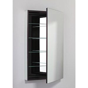 Robern PLM2440GLE Polished Edge, Classic Gray Interior, Electric ̶ Left Hinge PL Series 24" x 40" Flat Top Cabinet