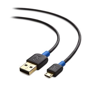 Cable Matters Combo 3-Pack Gold-Plated USB 2.0 Type A to Micro-B Cable - 1, 3, 6 Feet