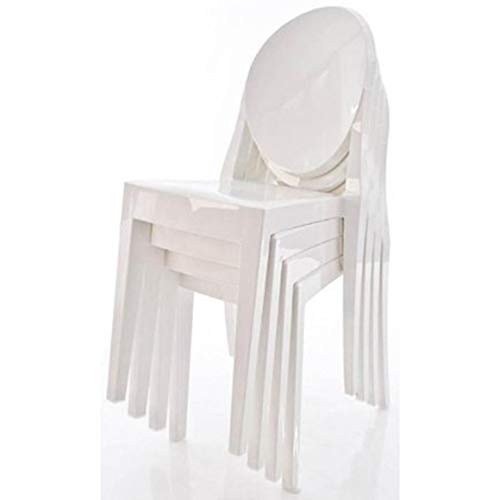 2xhome - Victoria Style Ghost Side Chair Transparent Acrylic Chair