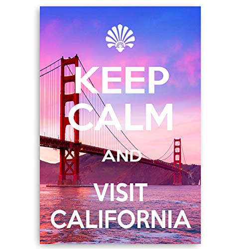 CALIFORNIA postcard set of 20 postcards. CA post card variety pack containing 20 different post cards. Made in USA.