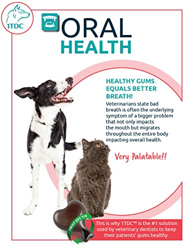 WorksSoWell 1TDC Dual Action Natural Support – 60 Twist Off Soft Gels | Delivers 4 Health Benefits for Dogs & Cats | Supports Oral, Hip & Joint Health, Muscle & Stamina Recovery, Skin & Coat Health