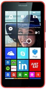 microsoft lumia 640 8gb factory unlocked 4g/lte - international version with no warranty (orange)