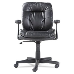 OIF ST4819 Executive Swivel/Tilt Chair, Fixed T-Bar Arms, Black