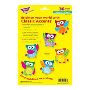 TREND enterprises, Inc. Owl-Stars! Classic Accents Variety Pack, 36 ct