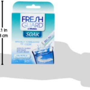 Fresh Guard Soak for Retainers Mouthguards Braces