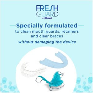 Fresh Guard Soak for Retainers Mouthguards Braces