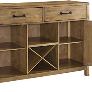 Crosley Furniture Roots Sideboard, Natural