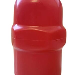 Larin Red Rubber Trailer Hitch Ball Cover, Fit 1-7/8 or 2 Inch Trailer Balls (BC-985)