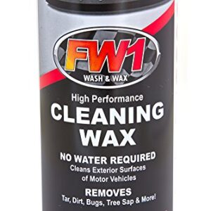 FW1 Wash&Wax High Performance Cleaning Wax Np Water Required Net Wt. 1.75 OZ