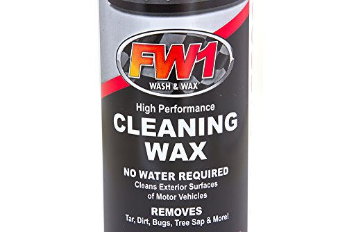 FW1 Wash&Wax High Performance Cleaning Wax Np Water Required Net Wt. 1.75 OZ