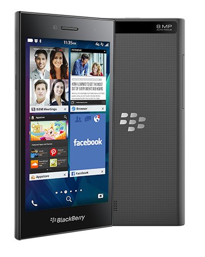 BlackBerry Leap 16GB Factory Unlocked GSM 4G LTE Smartphone - Shadow Grey