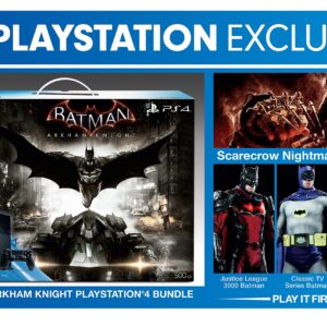 500GB PlayStation 4 Console - Batman Arkham Knight Bundle[Discontinued]