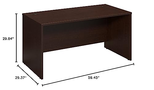 Bush Business Furniture Series C Elite 60W x 30D Desk Shell in Mocha Cherry (WC12931)