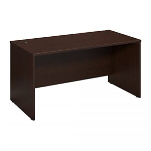 bush business furniture series c elite 60w x 30d desk shell in mocha cherry (wc12931)