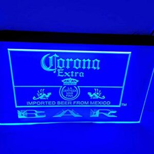 Corona Bar Beer Extra LED Neon Light Sign Man Cave 418-B