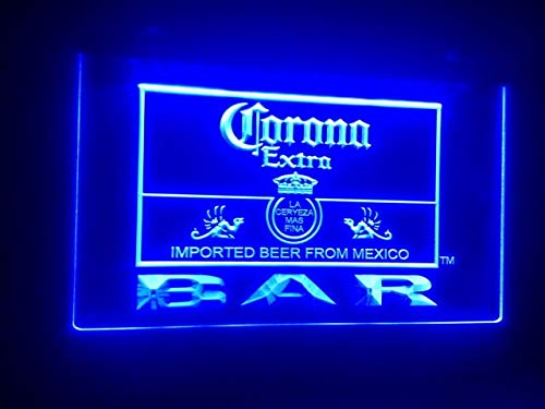 Corona Bar Beer Extra LED Neon Light Sign Man Cave 418-B