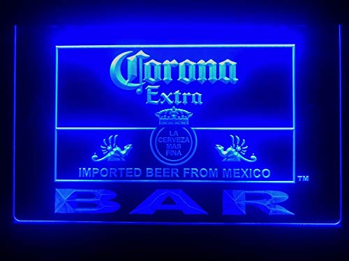 Corona Bar Beer Extra LED Neon Light Sign Man Cave 418-B