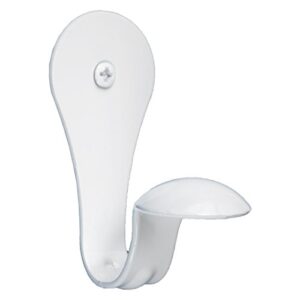 smarthook colorz garment friendly single coat hook -3 pack - (sky white)