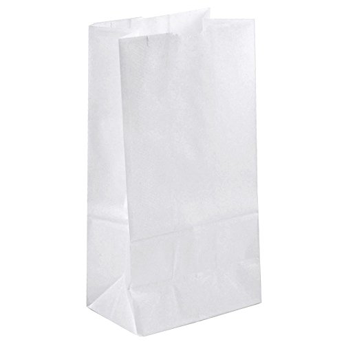 Duro 2 lb White Paper Bag, Bundle of 500