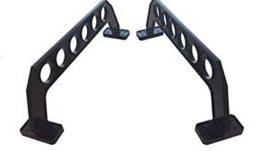 cobra storage garage door fishing rod holder rack - 21" (21 inch (4 panel garage doors))